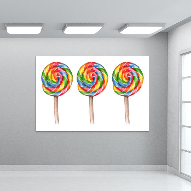 Lollipop Wall Art| Buy High-Quality Posters and Framed Posters Online ...