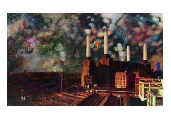 Pink Floyd Albums Collage Wall Art| Buy High-Quality Posters and Framed ...