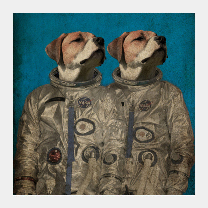 Journey Into Outer Space Square Art Prints PosterGully Specials