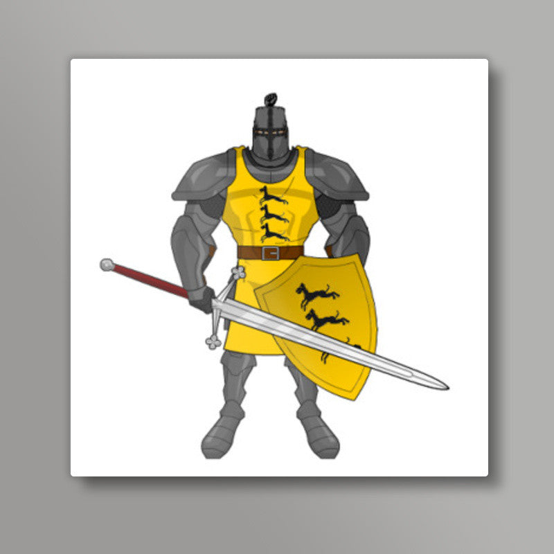 Ser Gregor Clegane the Mountain Square Art | Ehraz Anis| Buy High ...