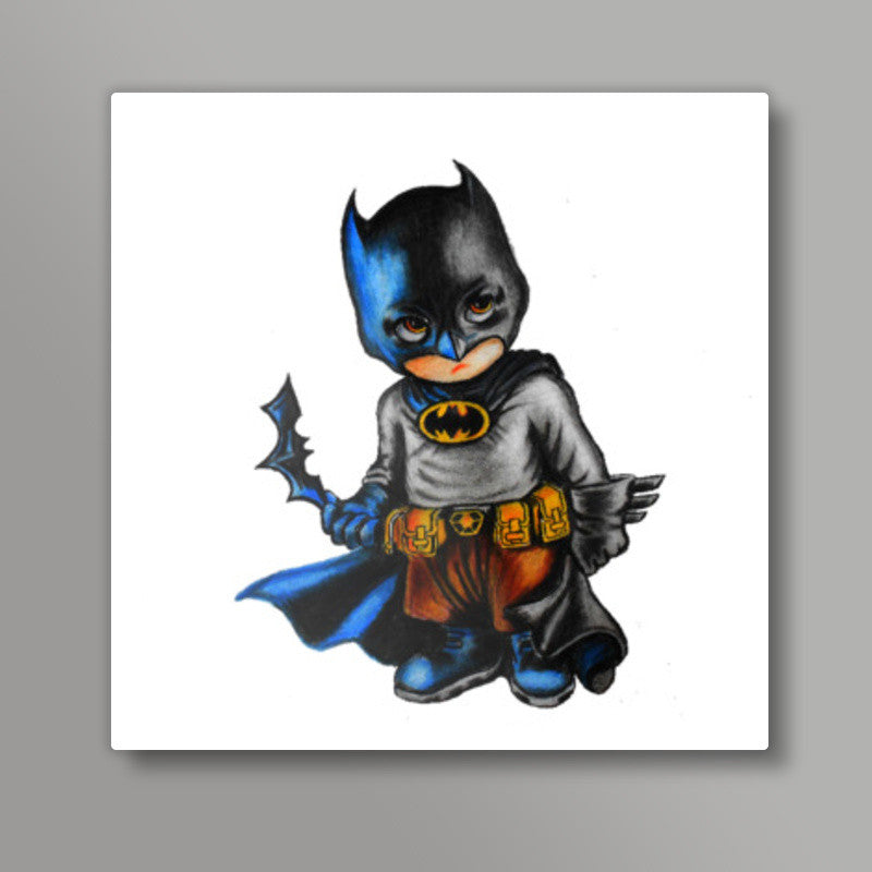 Baby Batman Square Art| Buy High-Quality Posters and Framed Posters ...