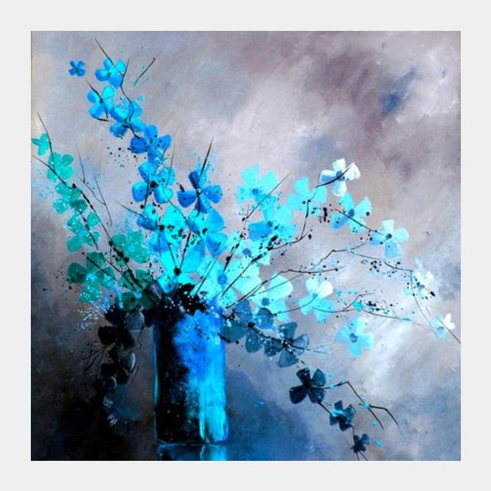 Blue Still Life Square Art Prints PosterGully Specials