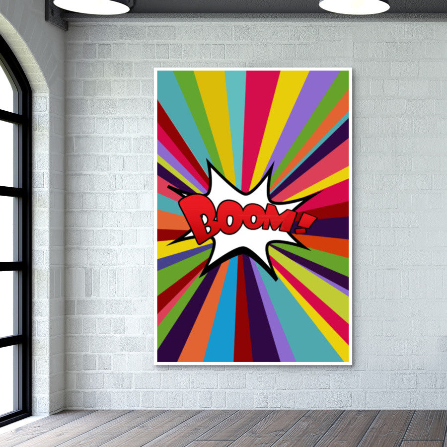 BOOM! Wall Art| Buy High-Quality Posters and Framed Posters Online ...