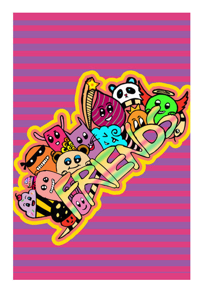 Friends Doodle!! Art PosterGully Specials