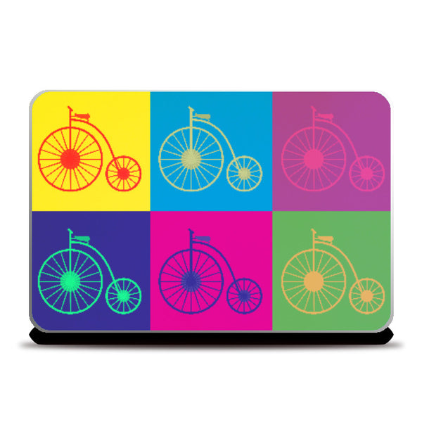 Buy Laptop Skins & Decals Online | Meri Cycle Laptop Skin | Dhwani ...