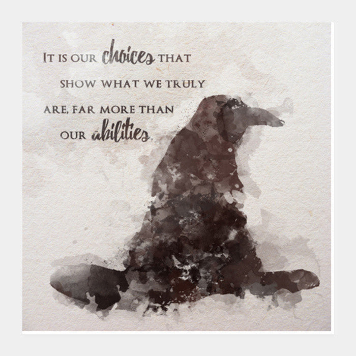 Harry Potter-Dumbledore quote Square Art Prints – PosterGully