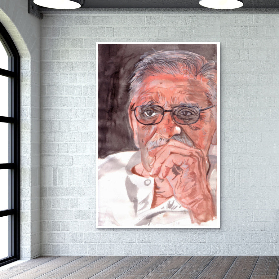 Gulzar Saab weaves poetry with words Wall Art| Buy High-Quality Posters ...