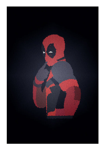 DEADPOOL MOSAIC! Wall Art – PosterGully