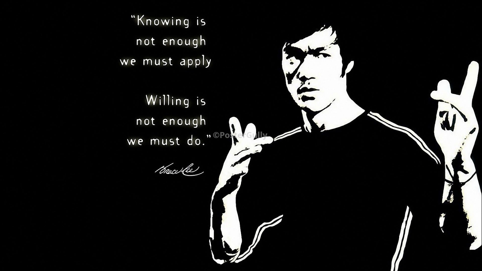 Pictures Of Bruce Lee Quotes 🐉 'With Adversity, You Are Shocked To